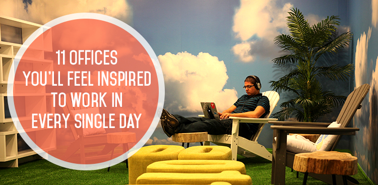 11 Offices You'll Feel Inspired to Work in Every Single Day